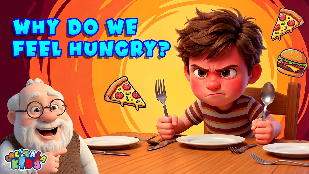 Why Do We Feel Hungry? | What's Happening In Your Stomach? | Prof. Coco Show!