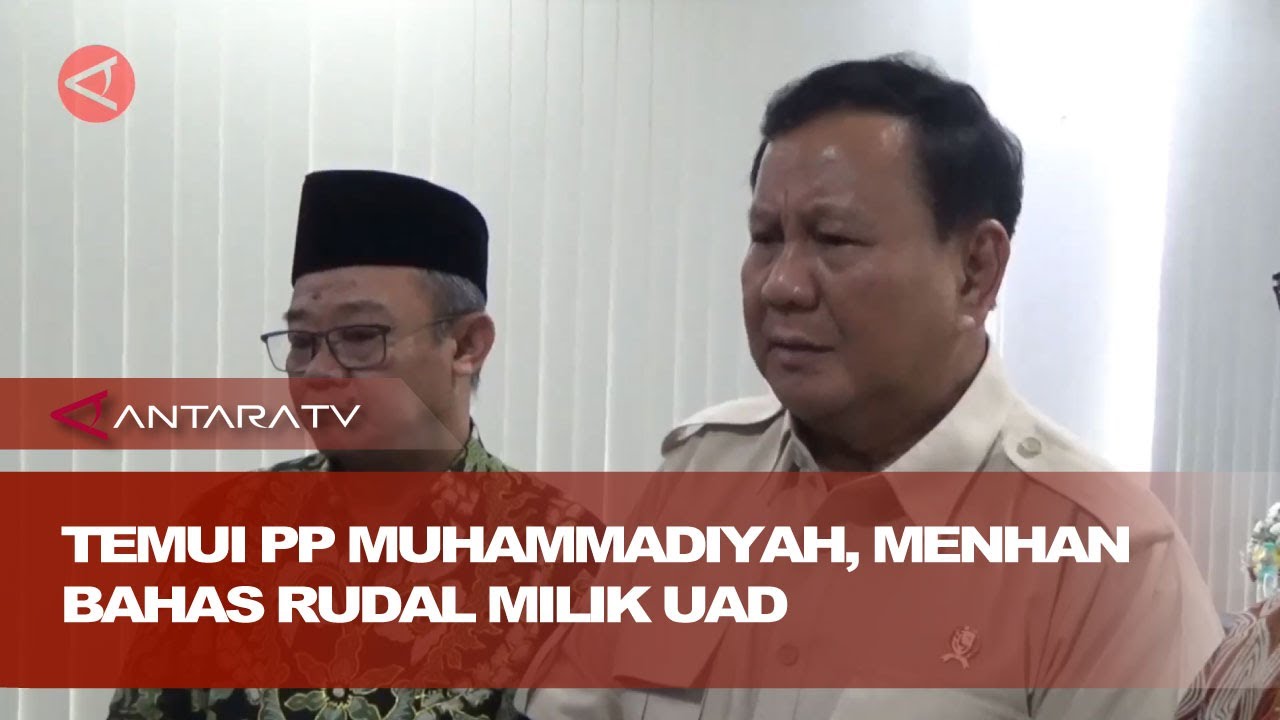 Temui PP Muhammadiyah, Menhan bahas rudal milik UAD