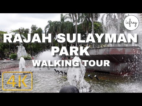 [4K] RAJAH SULAYMAN PARK Malate, Manila WALKING TOUR - ICFREY EXPLORES 🇵🇭