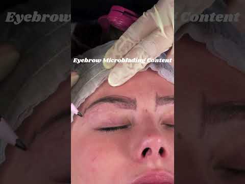 Eyebrow Microblading Content