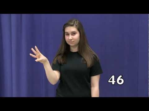 ASL Numbers 1-50