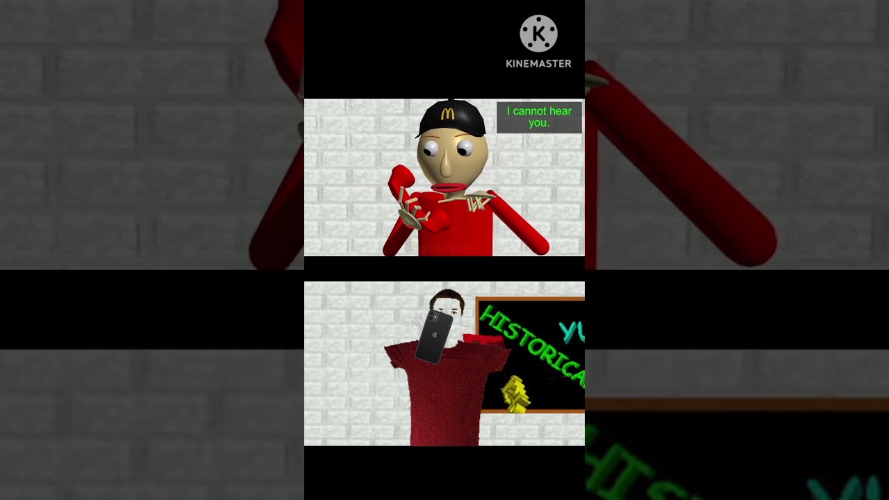 Baldi work at McDonald's with extra scene #baldisbasics #baldi #null #funny #memes #meme #baldibasic