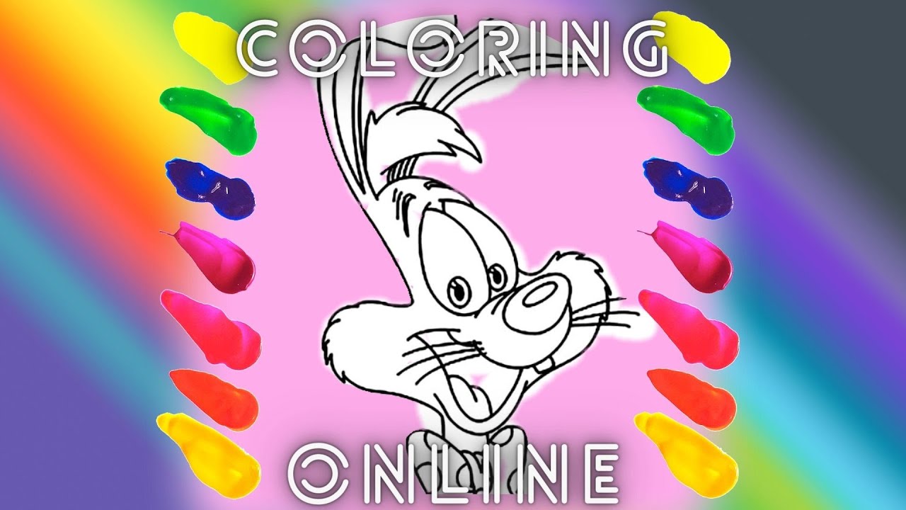 Roger Rabbit fun Coloring pages