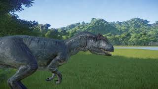 'WWD Allosaurus Model Showcase' Jurassic World Evolution at Jurassic ...