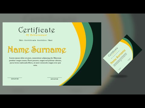 Create Stunning Certificates of Achievement in MS Word – Easy & Professional!