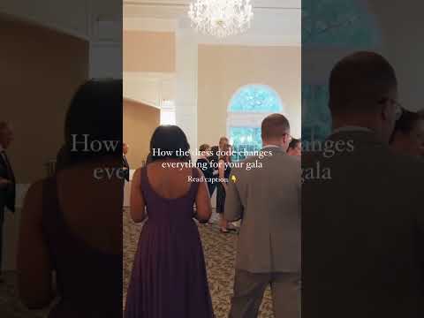 Dress code changes everything for your gala #fundraising #fundraisingevent #gala