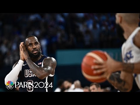 LeBron James caps FIBA Olympic MVP run with HUGE gold medal game | Paris Olympics | NBC Sports
