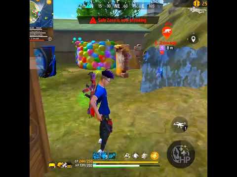 Almost Kill Whole Squad ☠️???? #shortsfeed #freefire #tondegamer #trending
