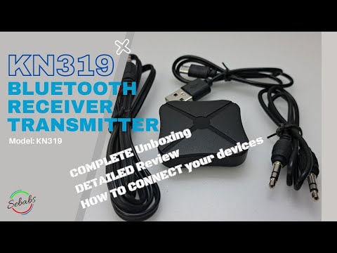 MAKE BLUETOOTH CONNECTIONS POSSIBLE with Bluetooth Transmitter / Receiver (KN319) FIRST IMPRESSIONS