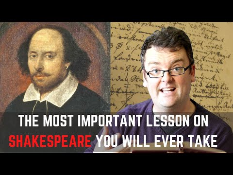 HOW CAN I LEARN TO ENJOY SHAKESPEARE. A lesson on how to read Shakespeare.