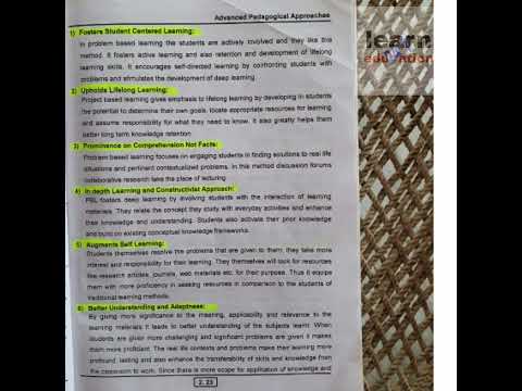B.ed ICT (unit 2)problem based learning #shorts #cdp #maharashtra #ctet