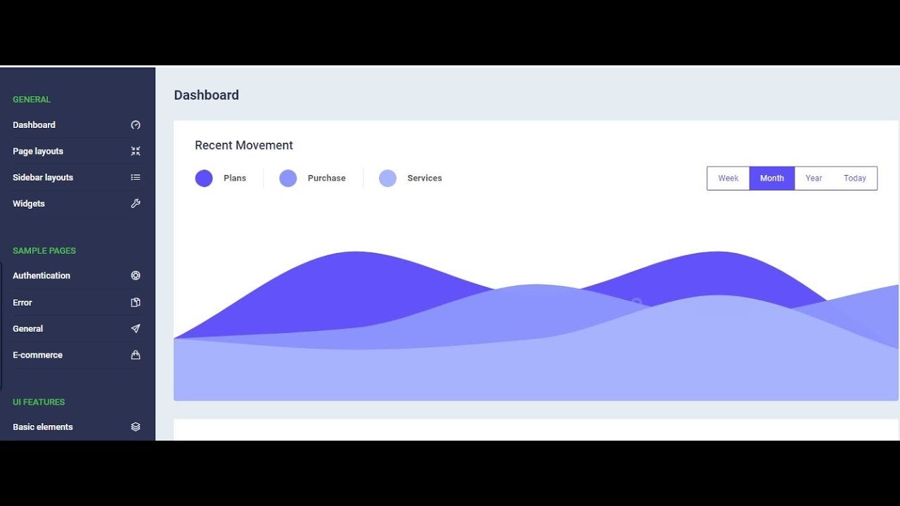 Stellar Bootstrap 4 Premium Admin Template