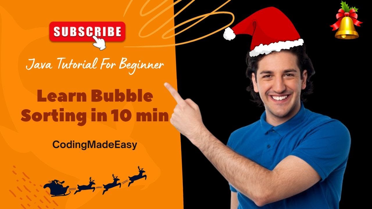 Sorting in Java | Bubble Sort | Bubble Sort Algorithm | Java Tutorial for Beginners #coding