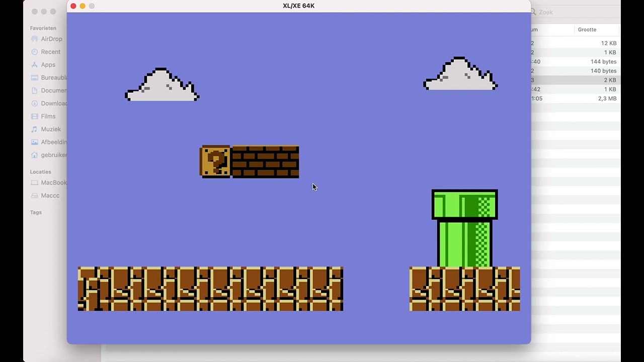 How to make Atari 8-bit graphics tutorial with Mode4