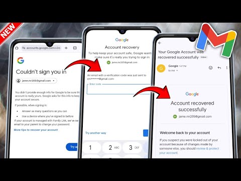 How to Recover Gmail Account With Phone Number or Email Address 2025