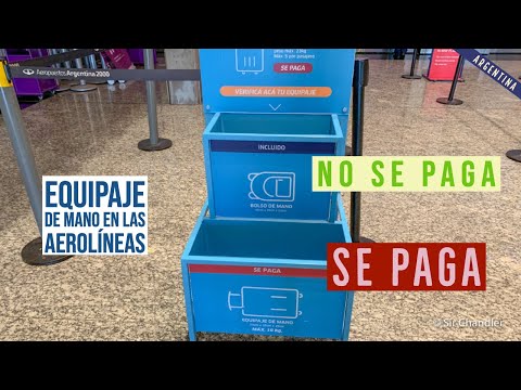 El equipaje de mano ¿Cómo miden el tamaño las aerolíneas?