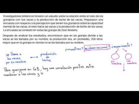 Ejemplo resuelto de cómo identificar un estudio observacional (video ...