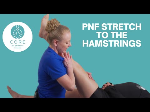 PNF Stretching to the Hamstrings - Sports Massage Techniques