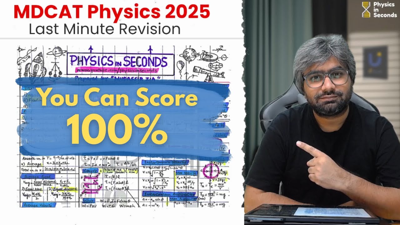 MDCAT Physics Notes for Quick Revision