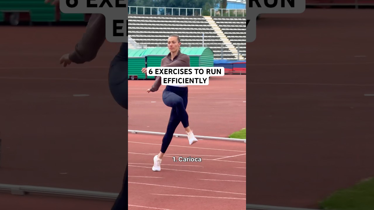 RUN SMARTER, NOT HARDER: 6 EXERCISES EVERY RUNNER NEEDS TO KNOW 🔥 #run #running #training #sports