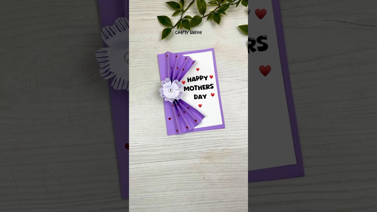 Easy & Beautiful Mother's Day Card 2025 / mother's day gift / how to make mother day card / diy gift