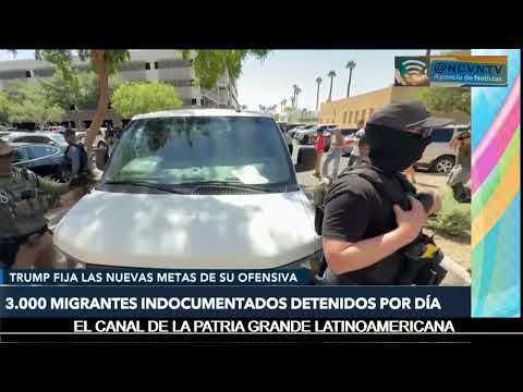 3,000 undocumented migrants detained every day in the US