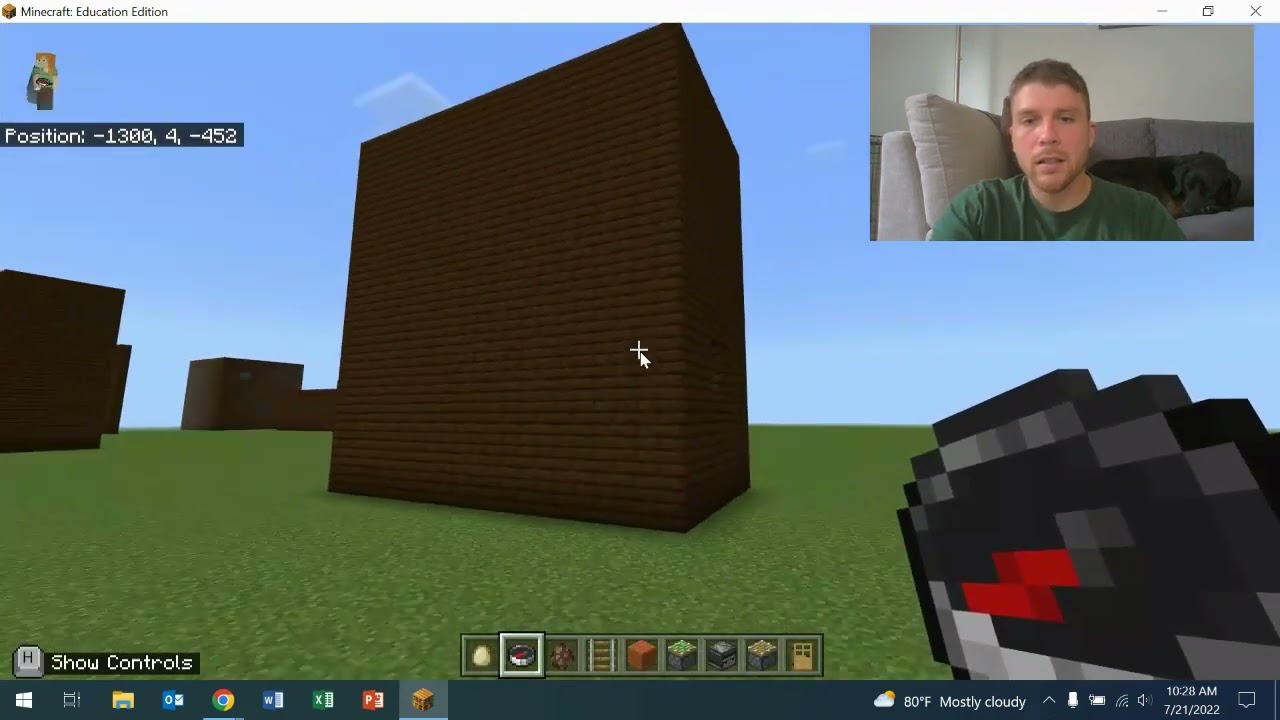 Variables in Minecraft MakeCode: NY Computer Science and Digital Fluency Standards