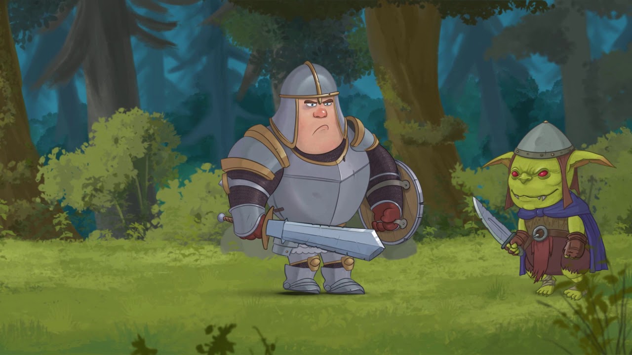 knight animation (Dragon bones)