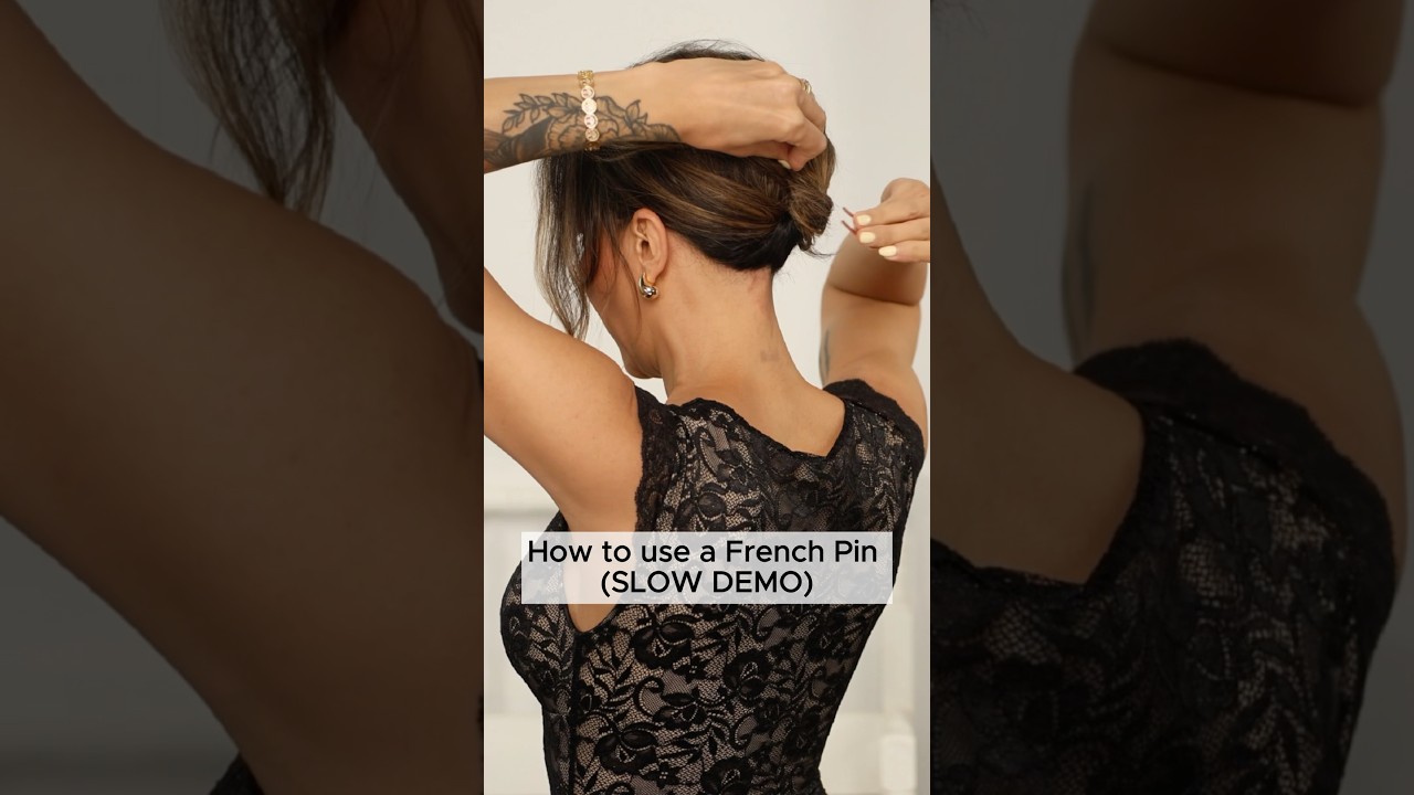How to Use A French Pin (Slow Demo)