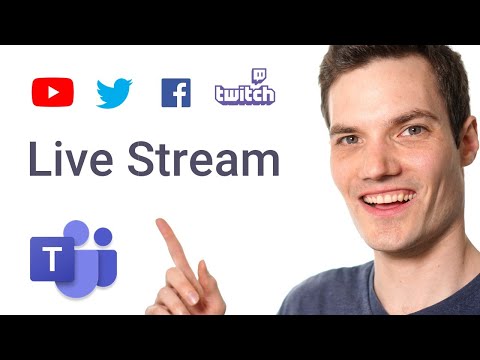 How to Live Stream Microsoft Teams Meeting to YouTube, Facebook Live & others