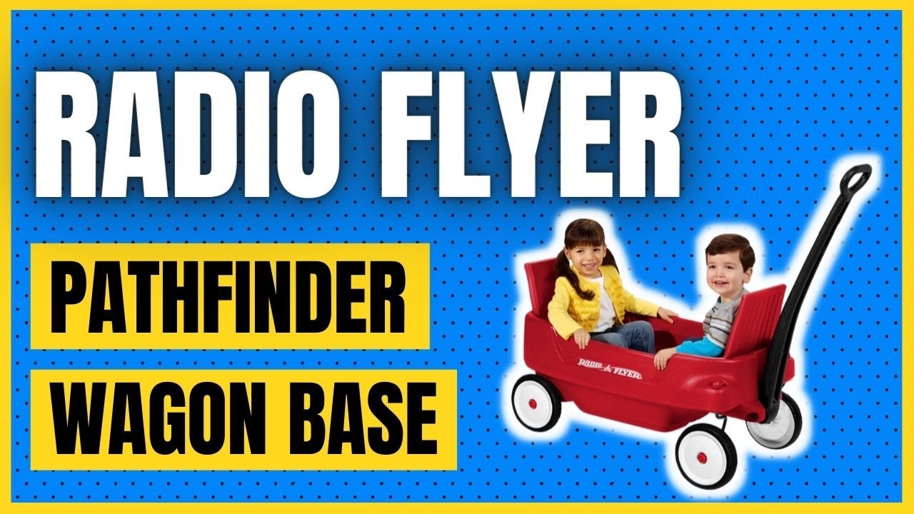 Radio Flyer Pathfinder Wagon Base Red 39
