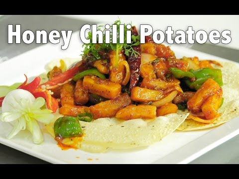 Honey Chilli Potatoes | ChefHarpalSingh