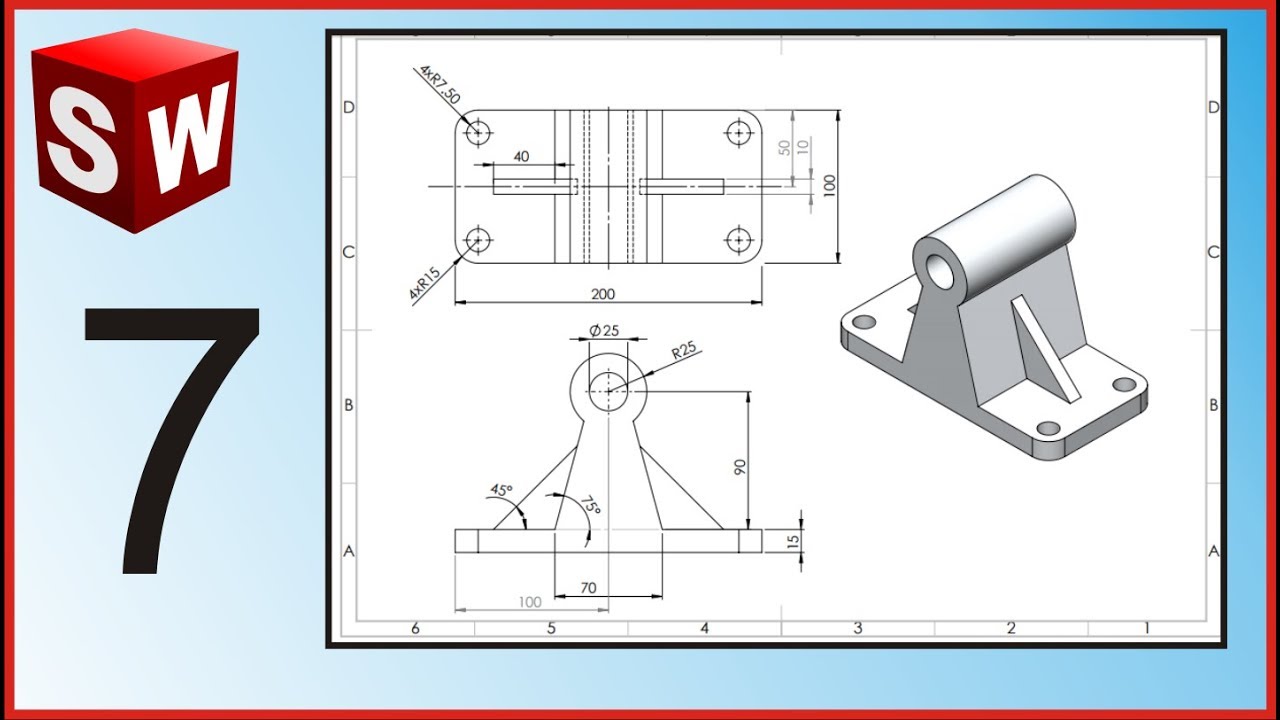 SolidWorks Basic Course Tutorial for Beginners 7 | Diego Gaona