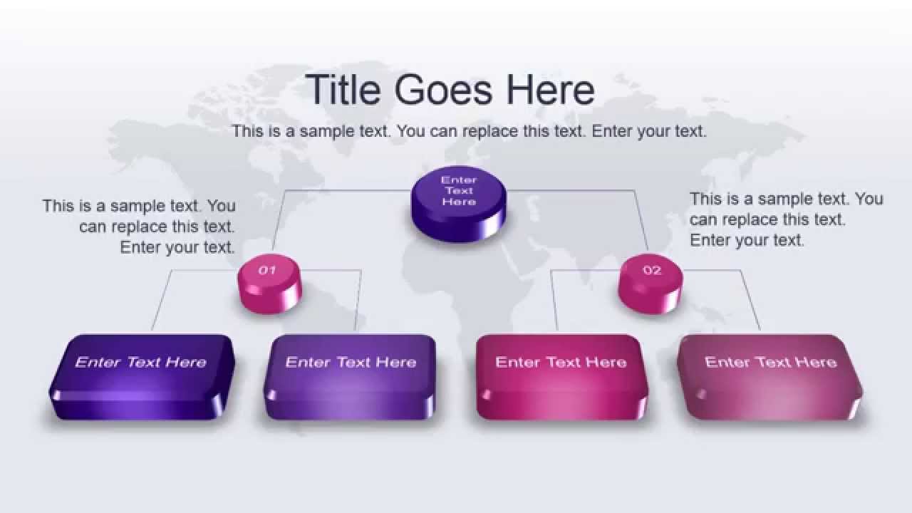 Modern Animated PowerPoint Template with 3D Shapes