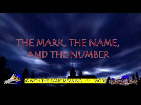the mark, the name, and the number of the beast