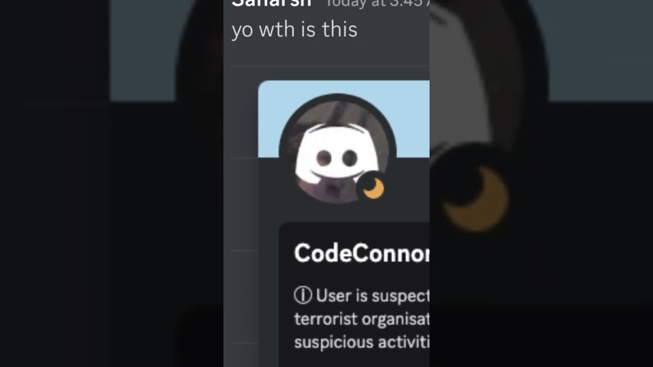 How to get the discord online terrorist warning ⚠️
