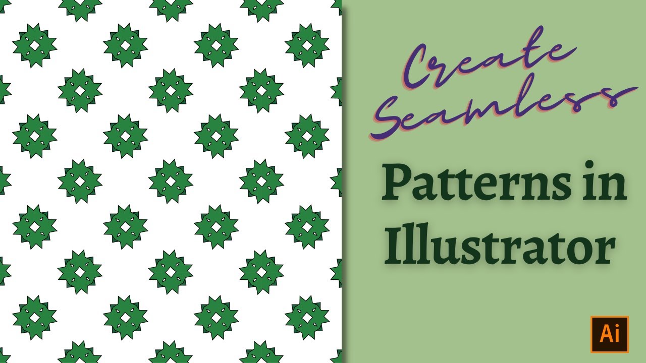 Design Seamless Patterns for Textile Fabric Prints in Illustrator | Pattern Design Tutorial