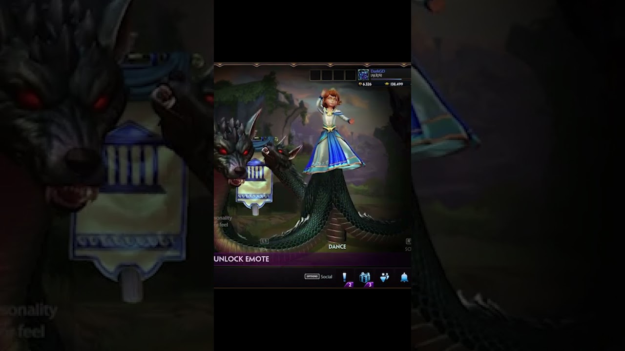 Scylla's dance emote Beetlejuice reference - Smite