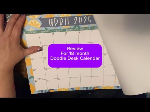 Cute Doodle Calendar Review