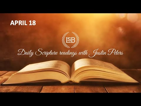Daily Bible Reading: April 18