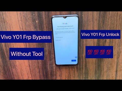 Vivo Y01 Frp Bypass Without Tool/Pc || How To Reomve Frp Vivo Y01 || Frp Unlock