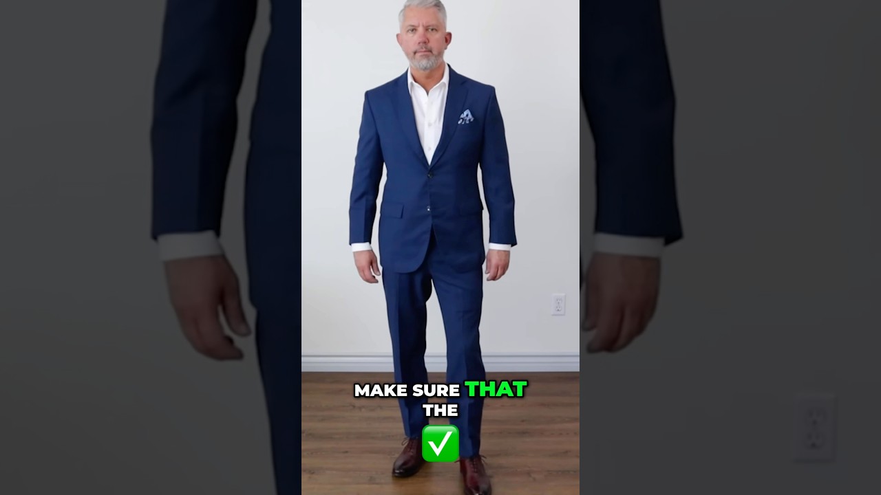 How A Suit Should Fit (Basic Guidelines) 👔 #40overfashion #mensfashion #mensstyle