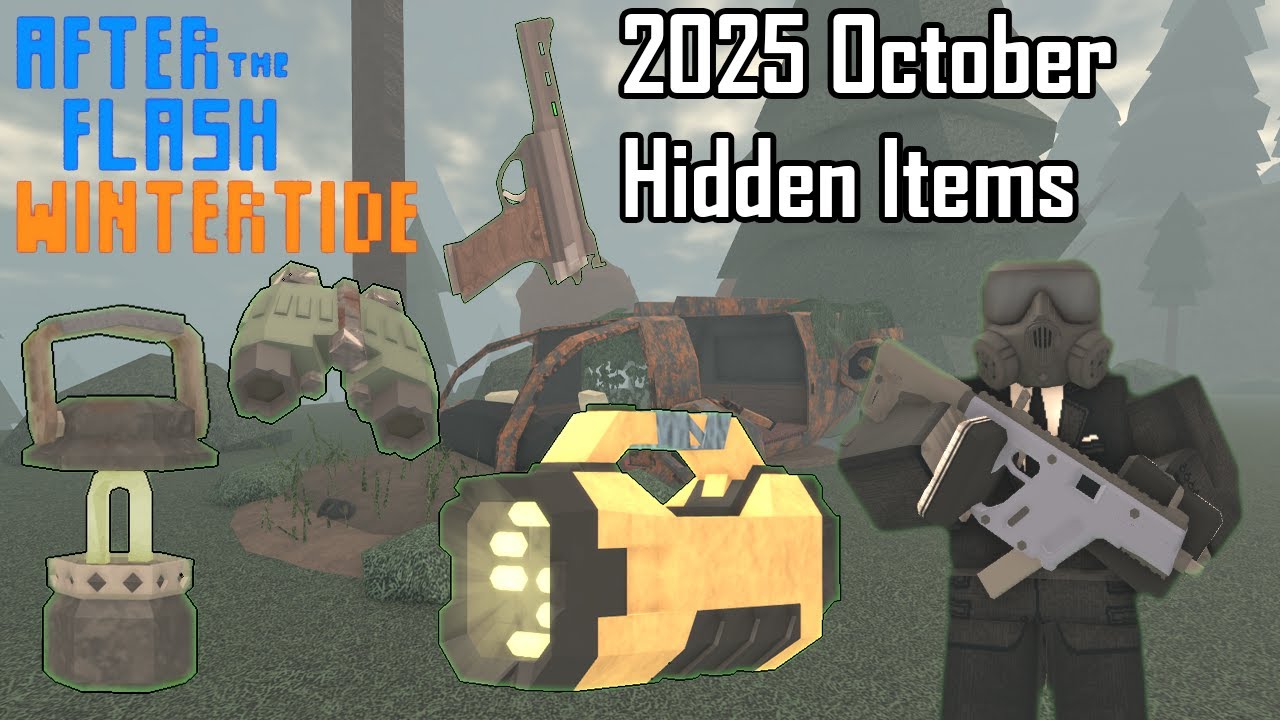 October Hidden Items - After the Flash: Wintertide