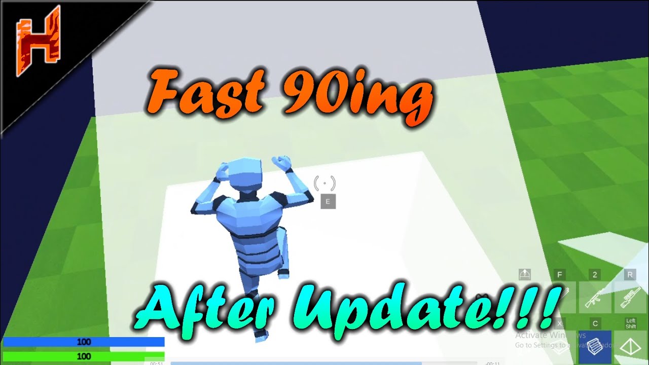 How to Do *NEW* Fast 90s after the Newest Update! - Better than Smasher New 90s!? | 1v1.lol Tutorial