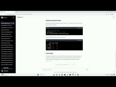 python pandas create dataframe from variables