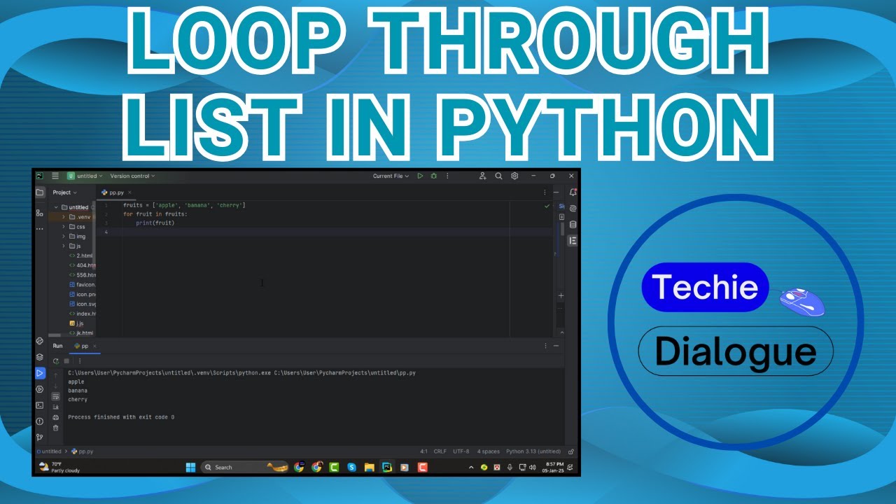 How to Loop Through List in Python