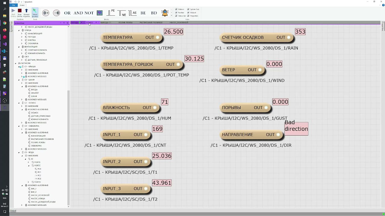 8-bit DCS System on RS-485
