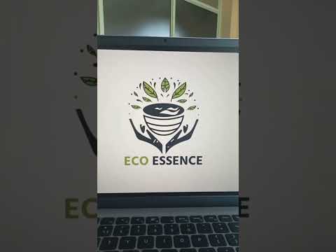 🌿 Eco Essence Unveiled! 🌿 | Figma Challenge | Day 1 - Logo Design | Tamil | Logo Revealed in Figma |