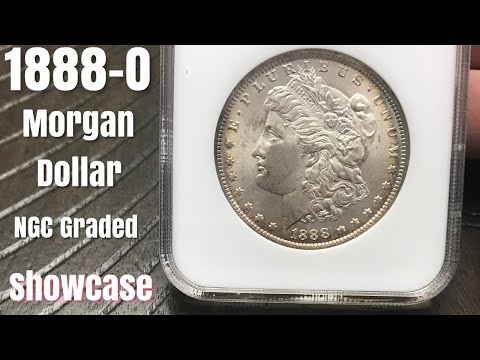 1888-O Morgan Dollar NGC Graded | Nice toning | Showcase!