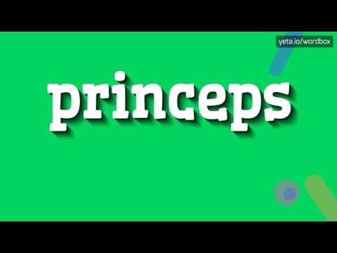 PRINCEPS - HOW TO PRONOUNCE IT? #princeps